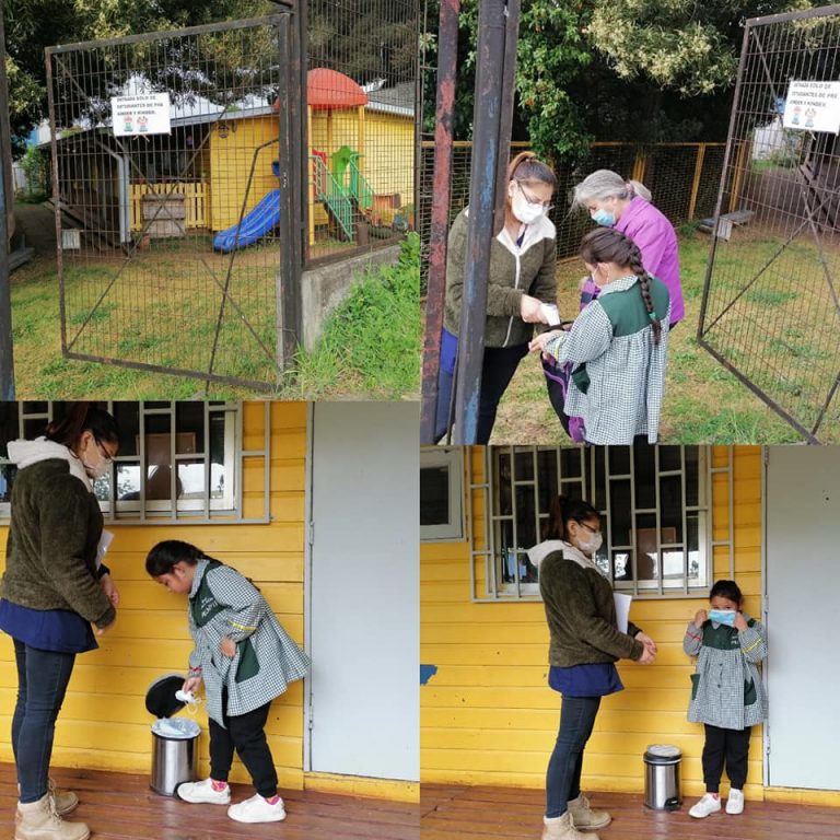 Entrada y Salida Pre-Kinder y Kinder - Escuela Pedro de Valdivia
